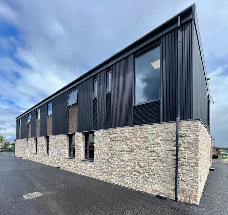 Slatted Cladding Board 2.5m - Grey – Artificial Living