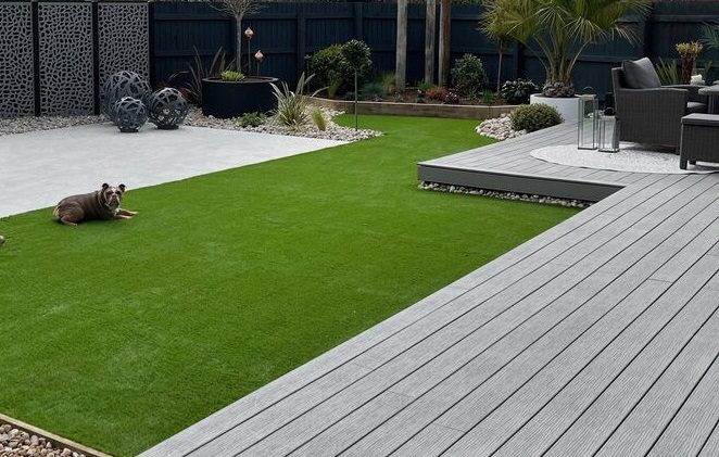 Fascia Board 3.6m – Oak – Artificial Living