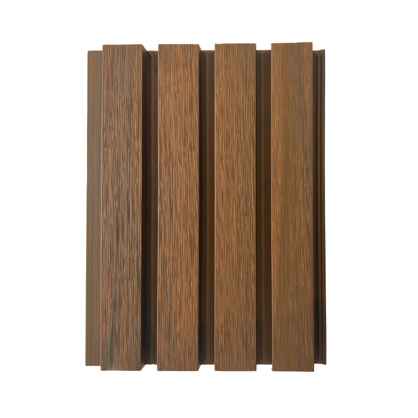 Slatted Cladding Board - Golden Teak – Artificial Living