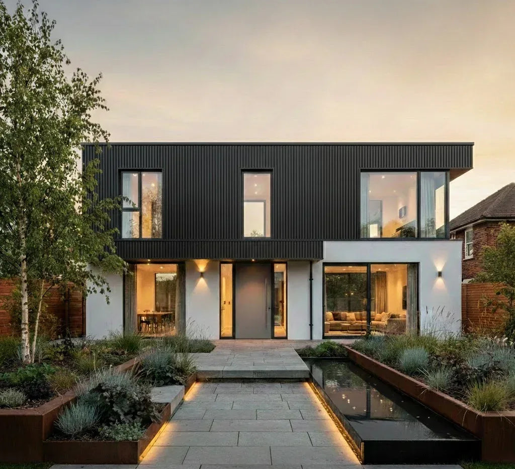 Slatted Cladding Panel | 3.6m Length | Class B Fire Rated | 25 Year ...